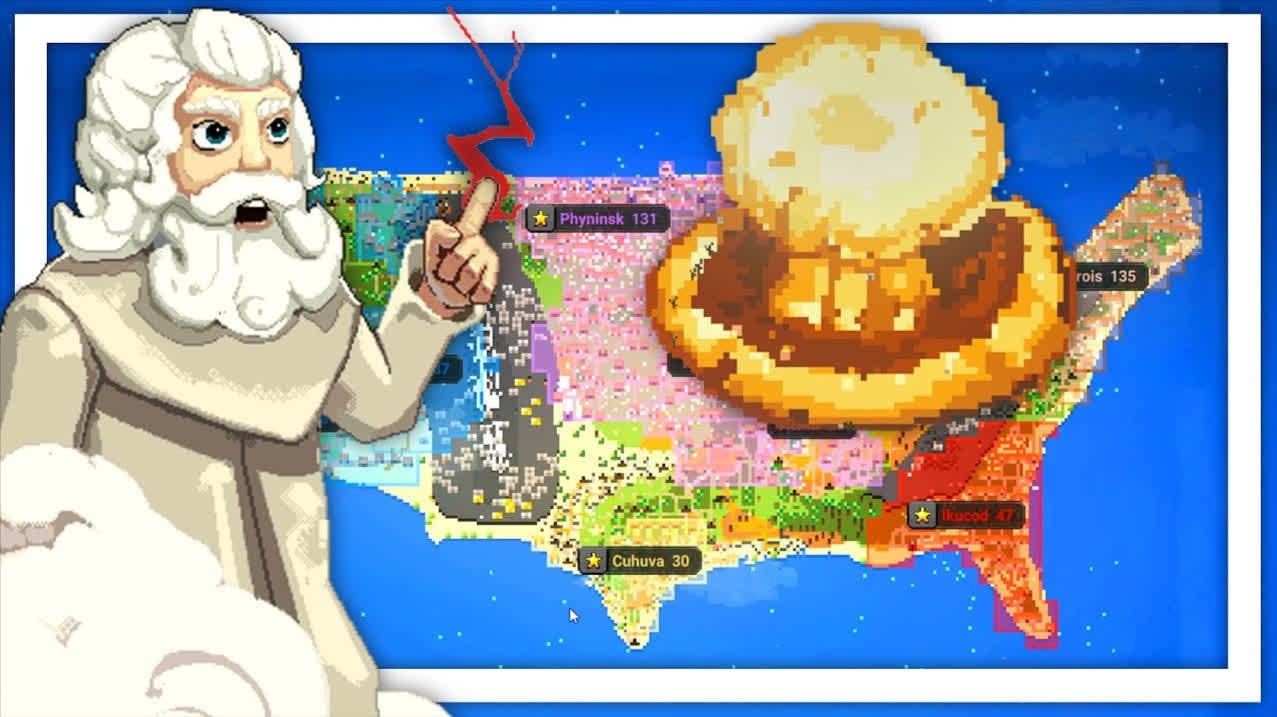 创世神世界:核弹模组登场瞬间整个大陆都沦陷了,威力实在太强大