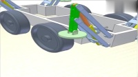 起重车稳定器的工作原理,3D动画直观演示!