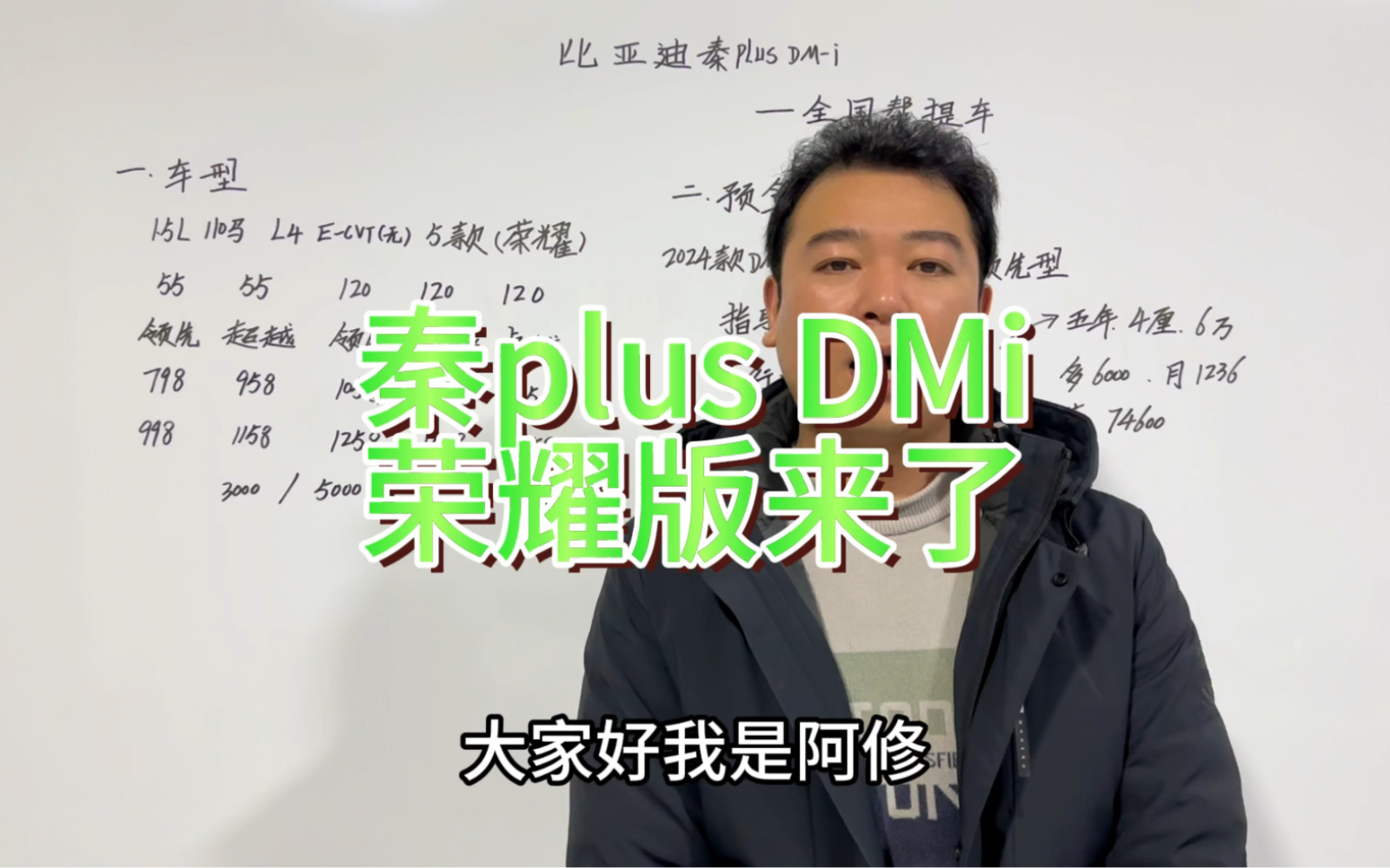 比亚迪秦plusdmi荣耀版来了,对比冠军版车价大跳水