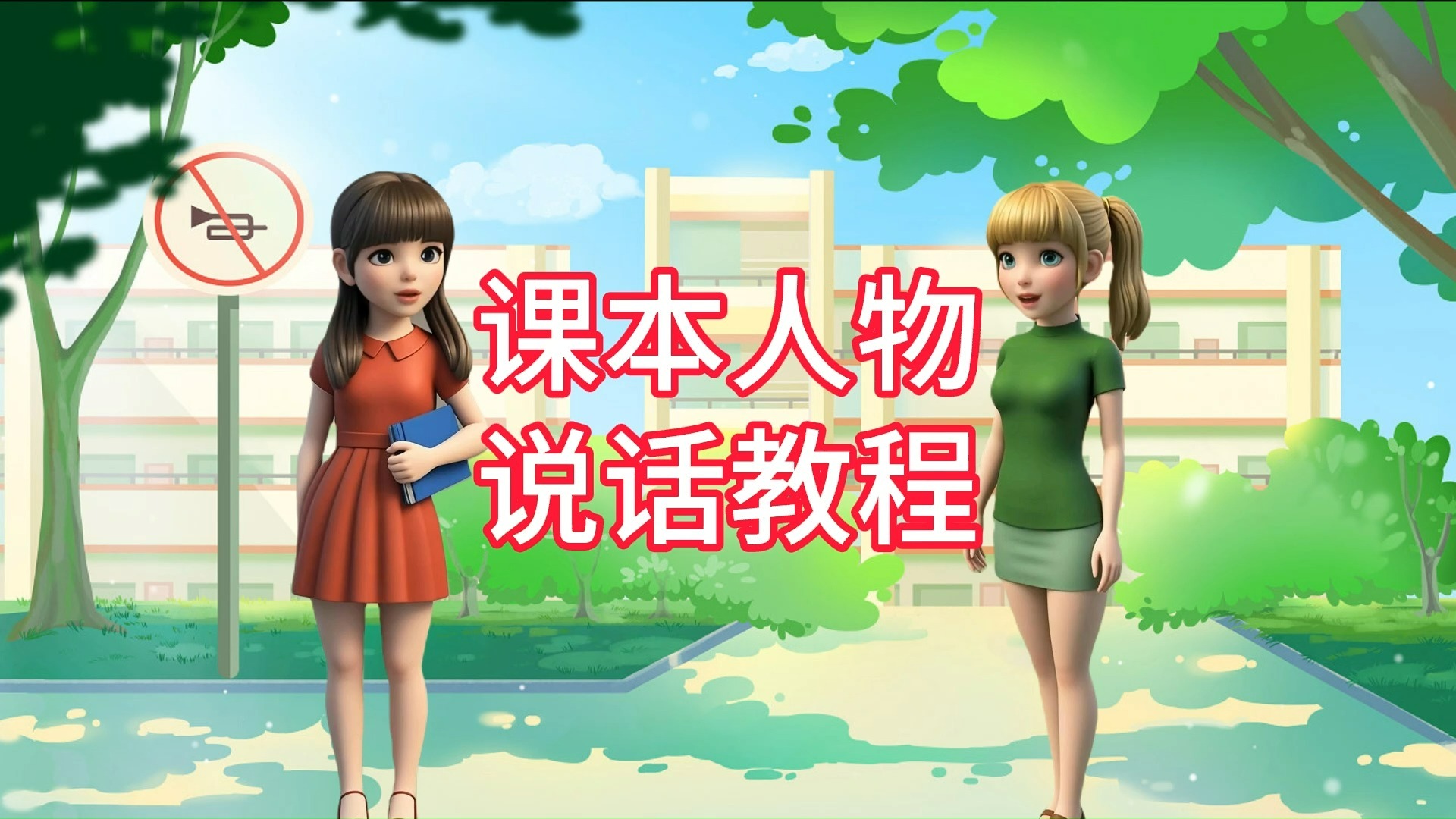 课本人物开口说话对口型微课ai数字人定制视频教程
