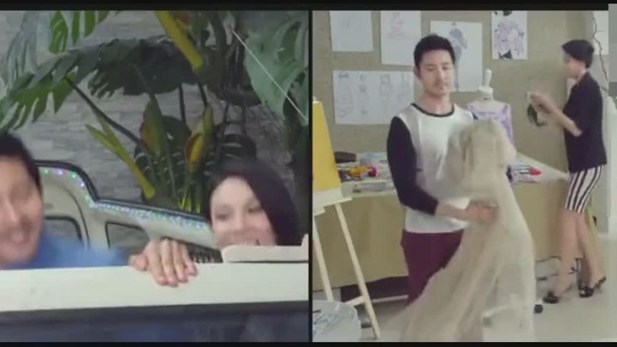 模特突然肚子痛走不了台,让灰姑娘顶替瞬间成为去全场焦点