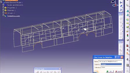 CATIA CAE对客车的车架分析