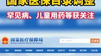 国家医保目录调整即将开始