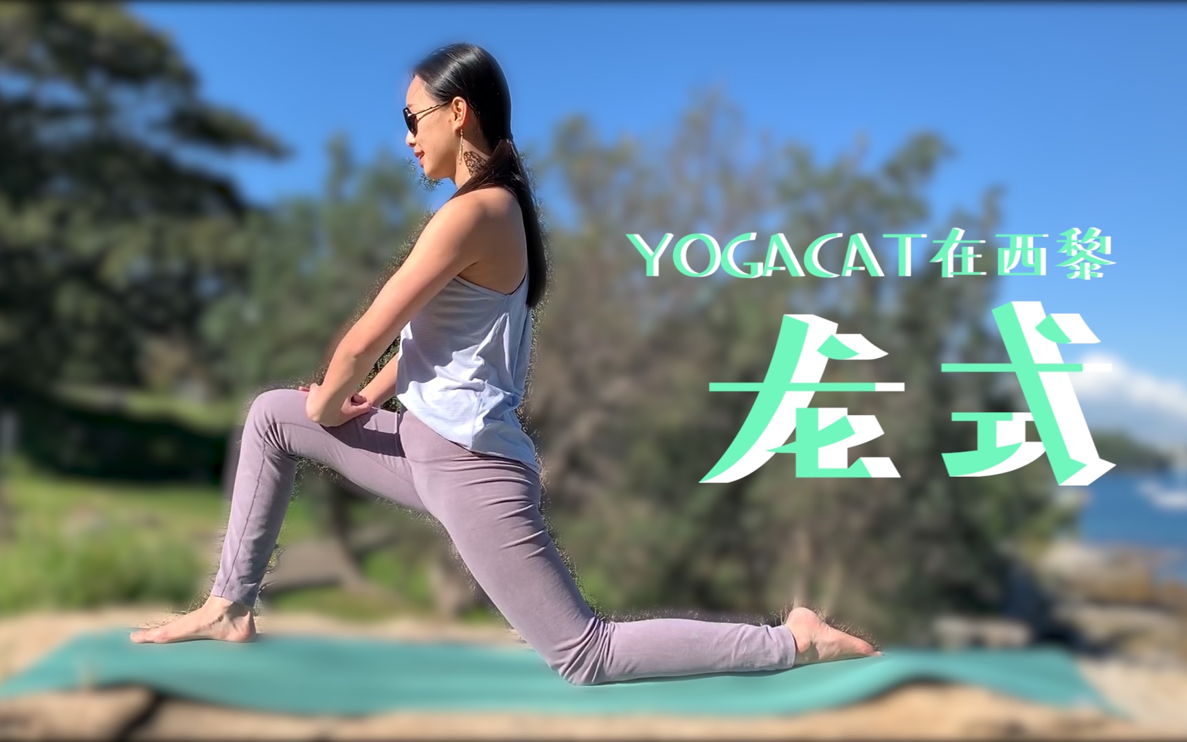 【瑜伽视频教学】阴瑜伽之龙式,入门腿部拉伸之王