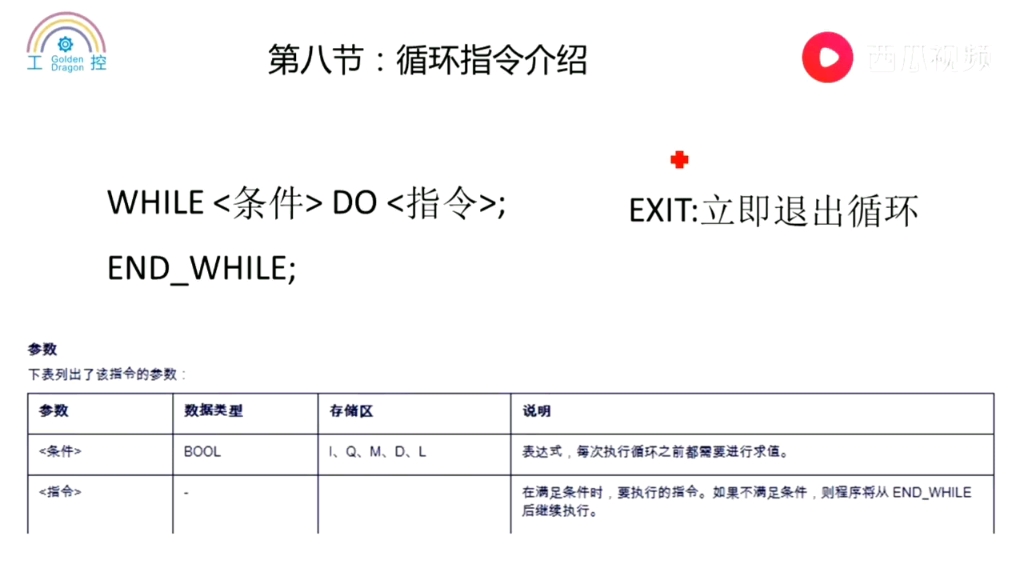 西门子博途SCL案例解析_5循环指令介绍
