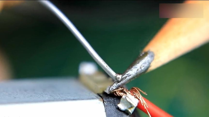 把铅笔做成焊笔,硬核,技术改变世界!