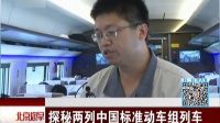 探秘两列中国标准动车组列车 北京您早 160716