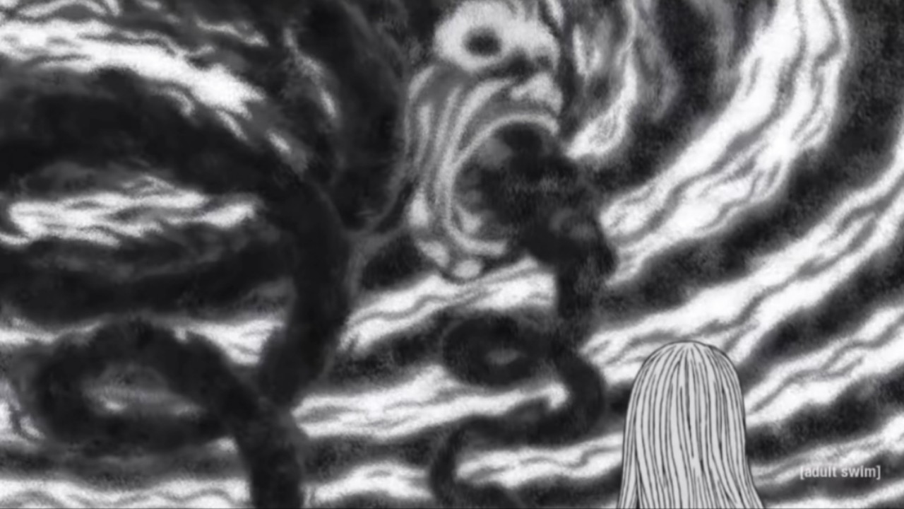 动画《漩涡》第一集 冥场面1 火z场黑烟漩涡 [AI转译]