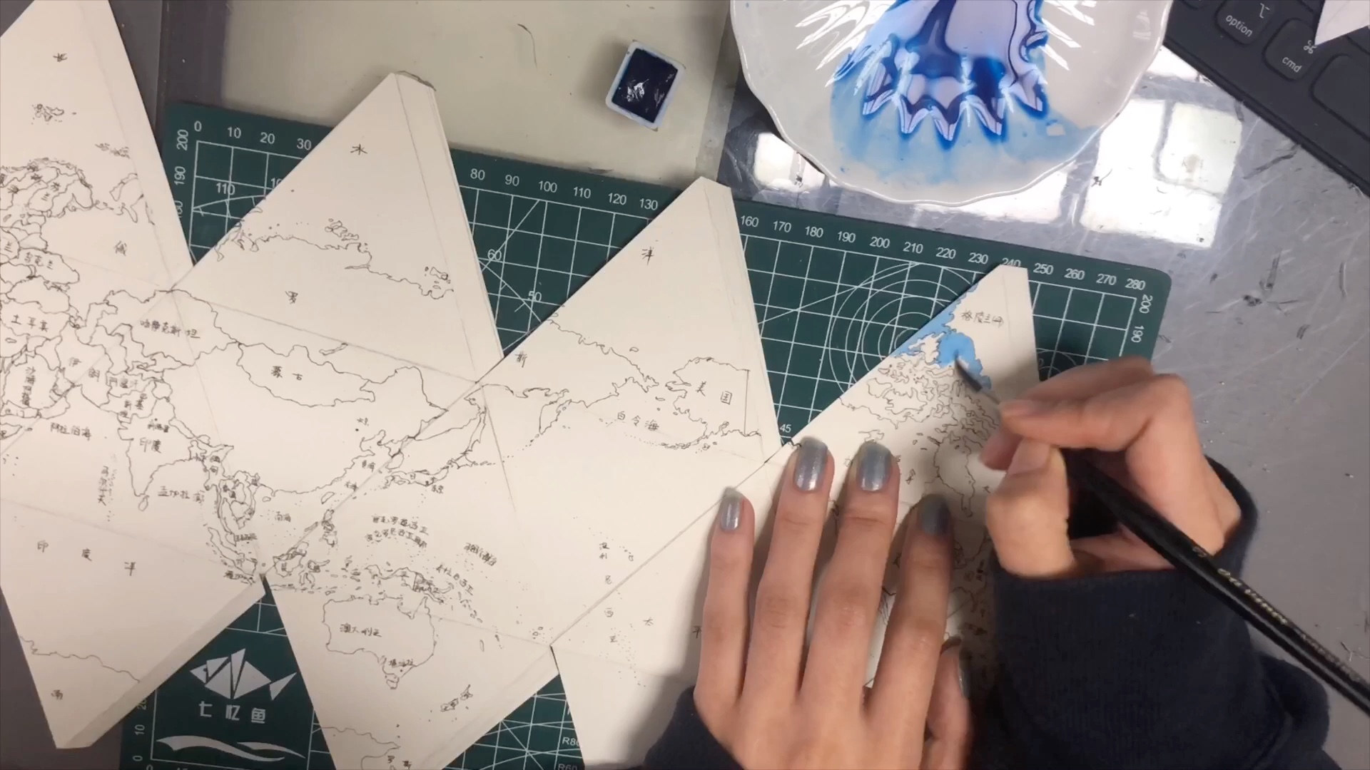 手工地球仪完整版