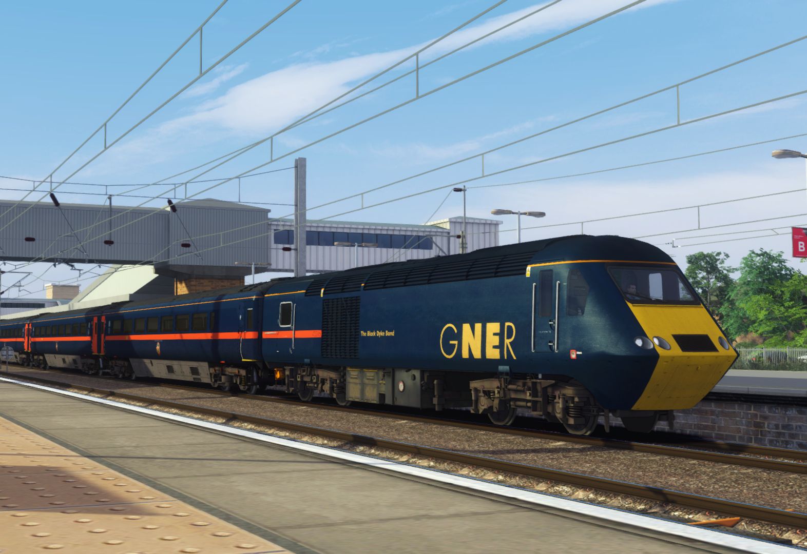 【经典模拟火车】驾驶GNER HST(class43)从 伦敦国王十字 到 彼得...