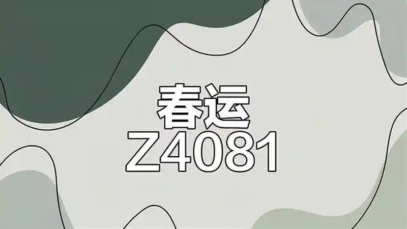 Z4081列车,上海至南昌的春运之旅
