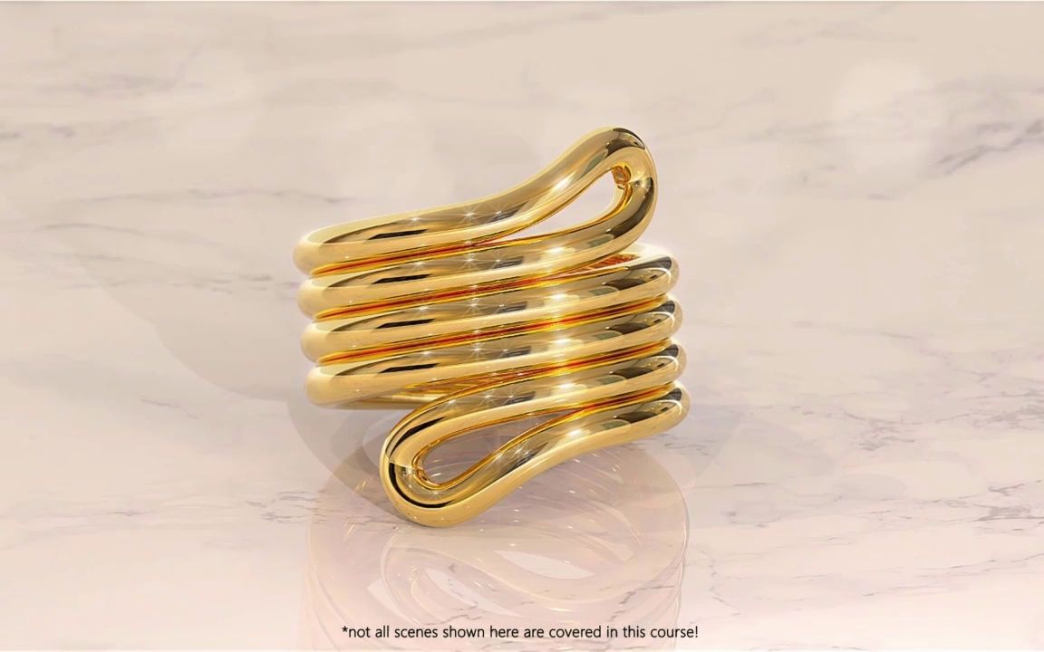 keyshot珠宝渲染教程KS渲染KS珠宝