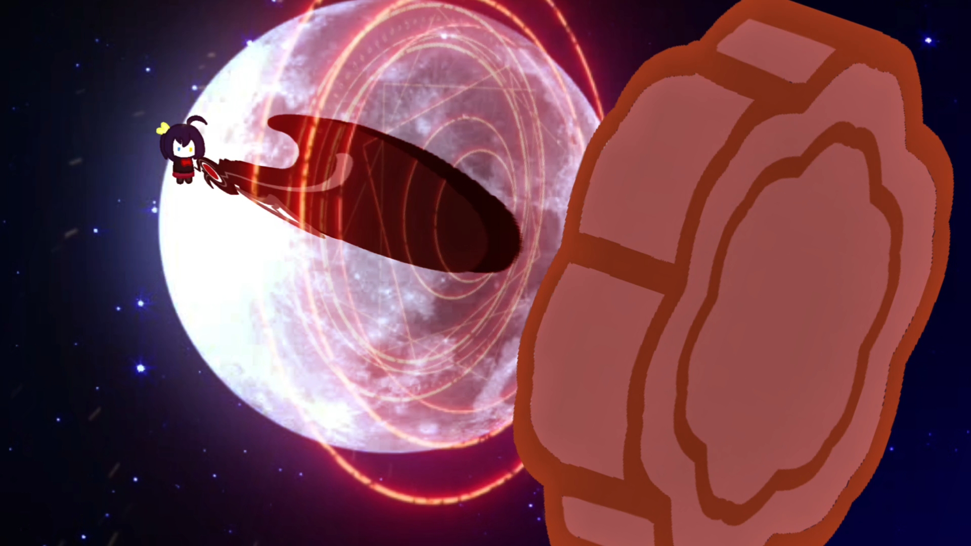 (动画)总有地面上的六花,敢于直面月饼的硬度