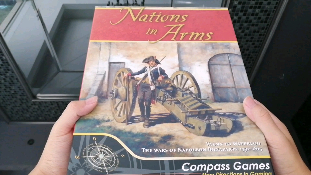 【兵棋开箱02】拿战全景战略的佳作——Nation in Arms