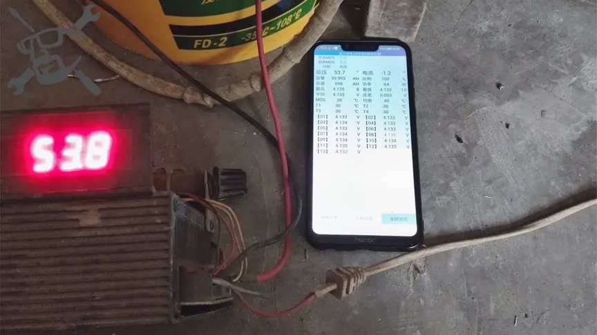 锂电池制作教程之三:电芯均衡很繁琐,简单的事情重复做