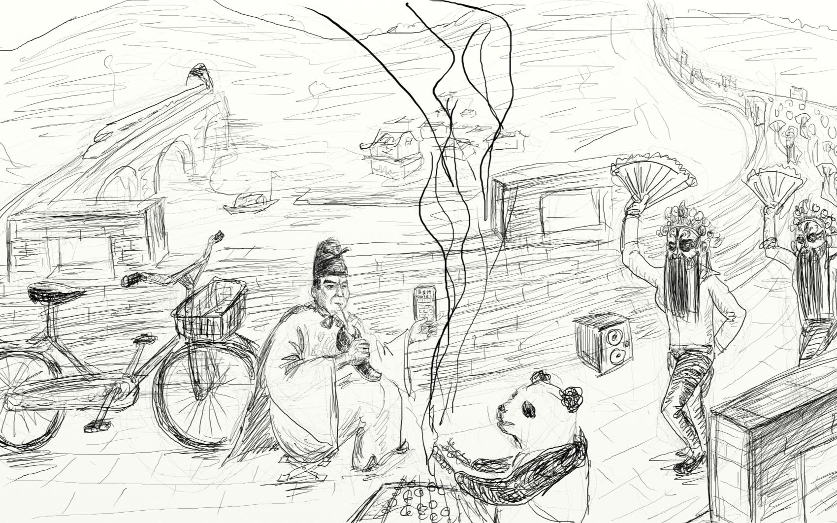 高考作文题目出来后美术生坐不住了!交“黑卷”也能得满分?