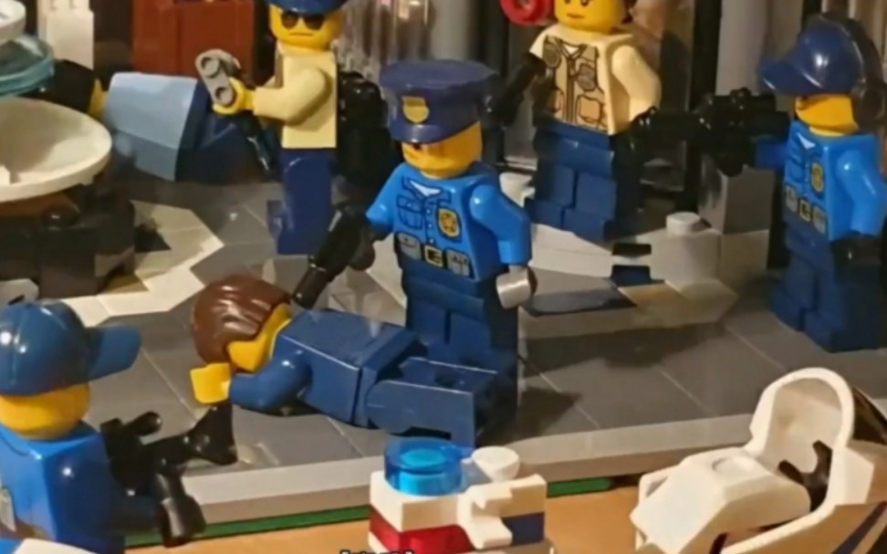 乐高黑帮街头枪战