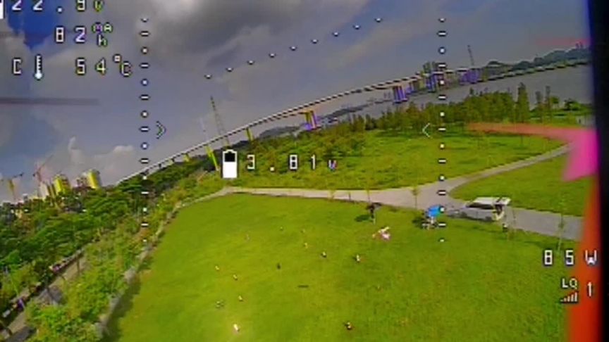 #炸机 #vlog日常 #第一视角 #固定翼 #航模 一箭双雕