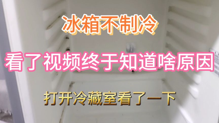 容声冰箱突然不制冷压机工作正常,看看到底啥原因