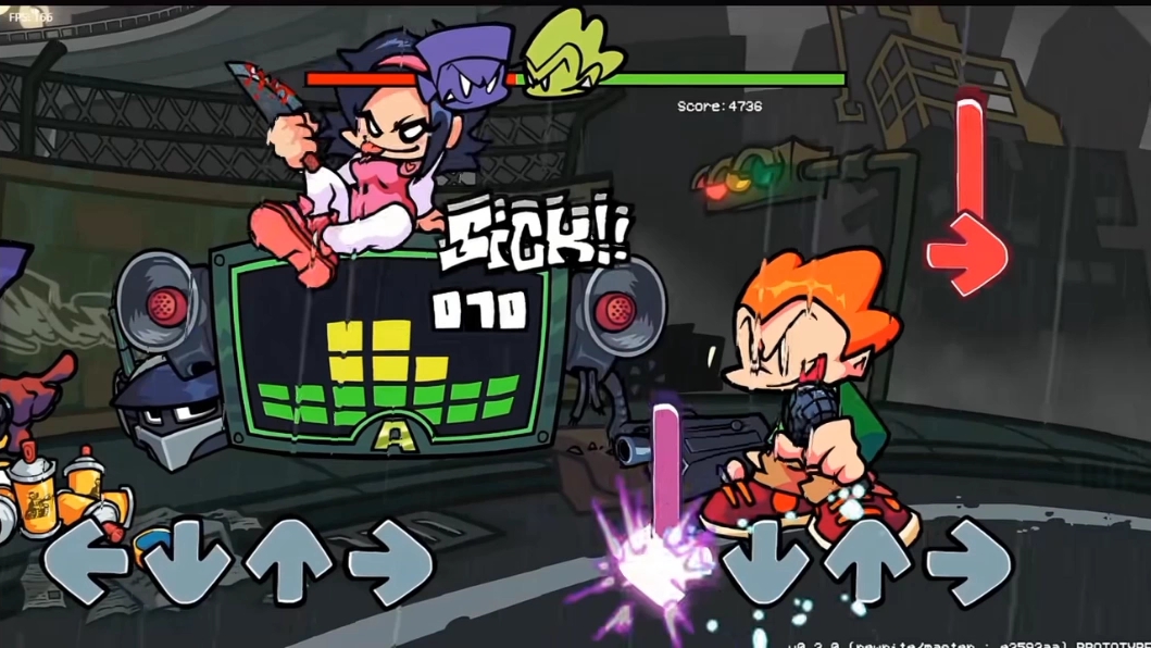 FNF官方制作组更新 week8