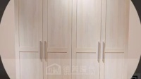 组装实木质衣柜整体大容量板式衣柜宜家组合衣橱二三四门大衣