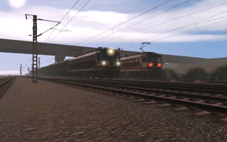 实况模拟列车TRS2019【猫窝】_模拟火车