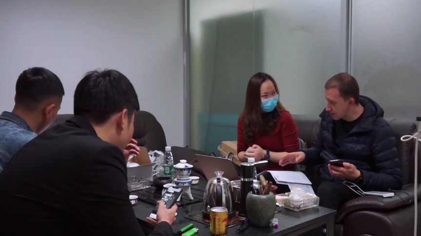 比利时客户认真审核我们的产品和资质,非常认可,初步合同20w