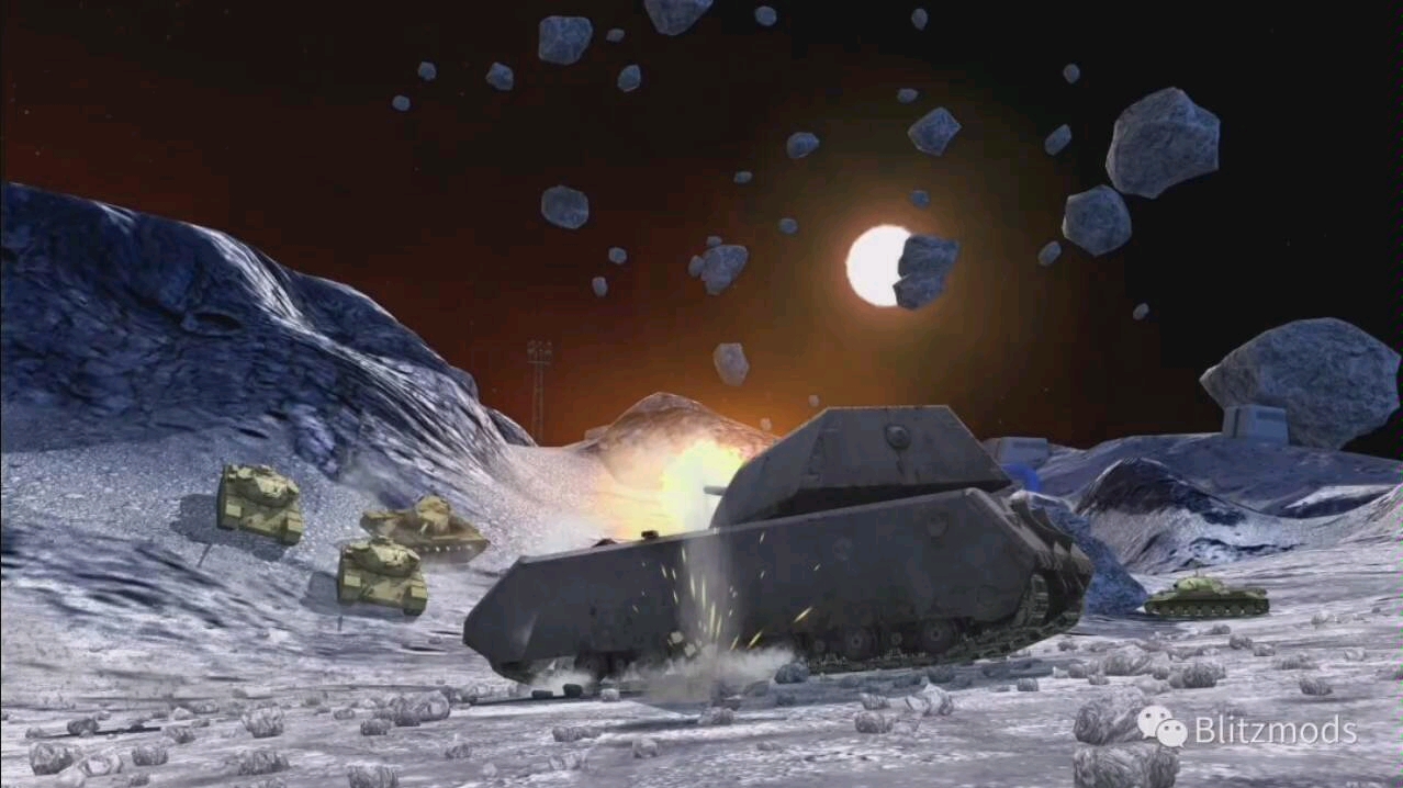 wotb 月球失重模式闹“鼠疫”+超骚操作