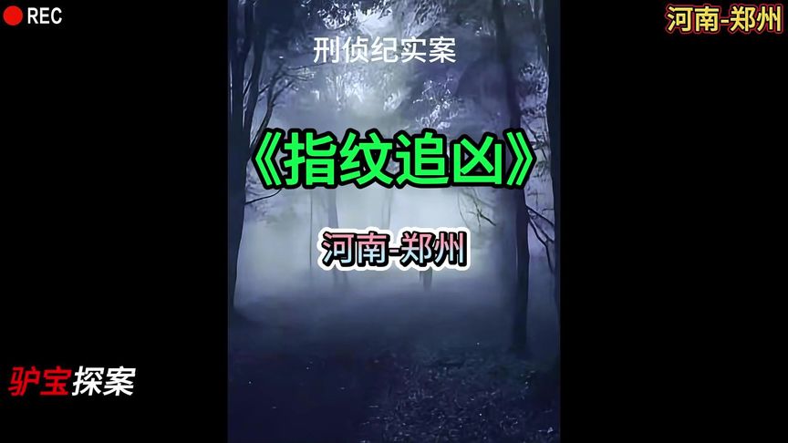 ...航空港区的命案,警方根据一枚指纹揪出真凶 #案件 #案件故事 #真实...