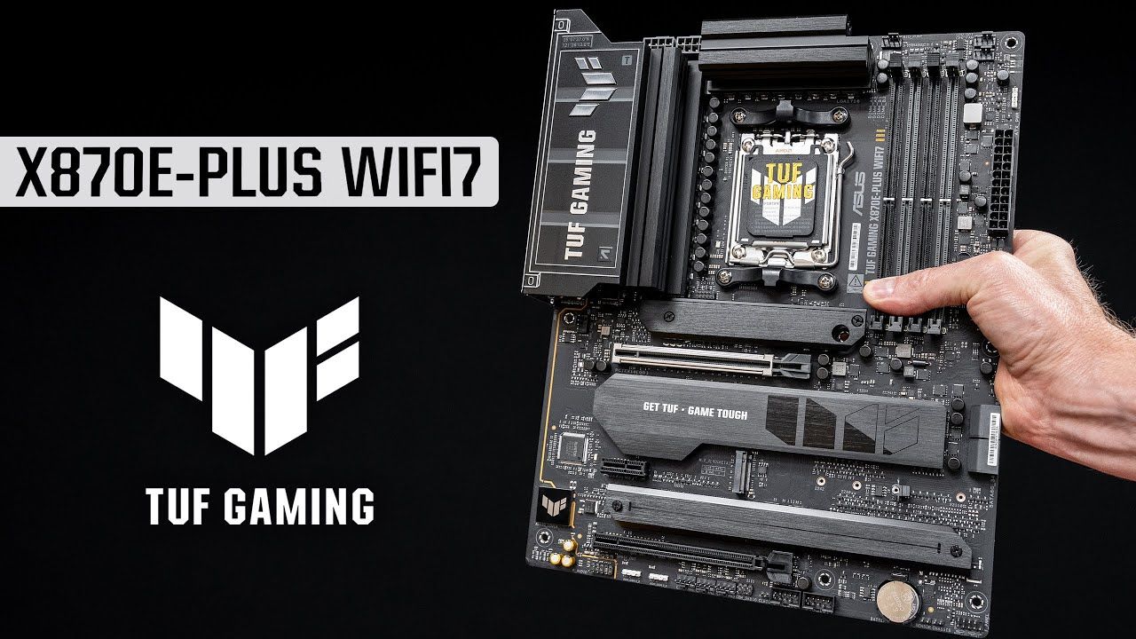 华硕TUF Gaming X870E - Plus主板开箱【GGF Events】