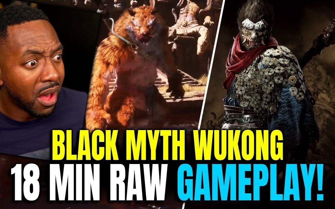 ...资深游戏博主18分钟黑神话悟空最新实机Demo反应_黑神话悟空_演示