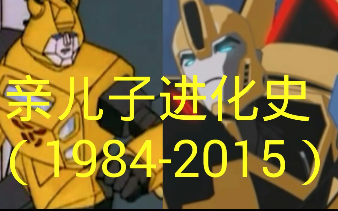 变形金刚动画进化史【大黄蜂篇】