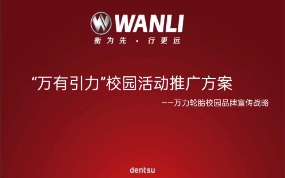 万有引力校园活动执行方案【教育】【活动策划】