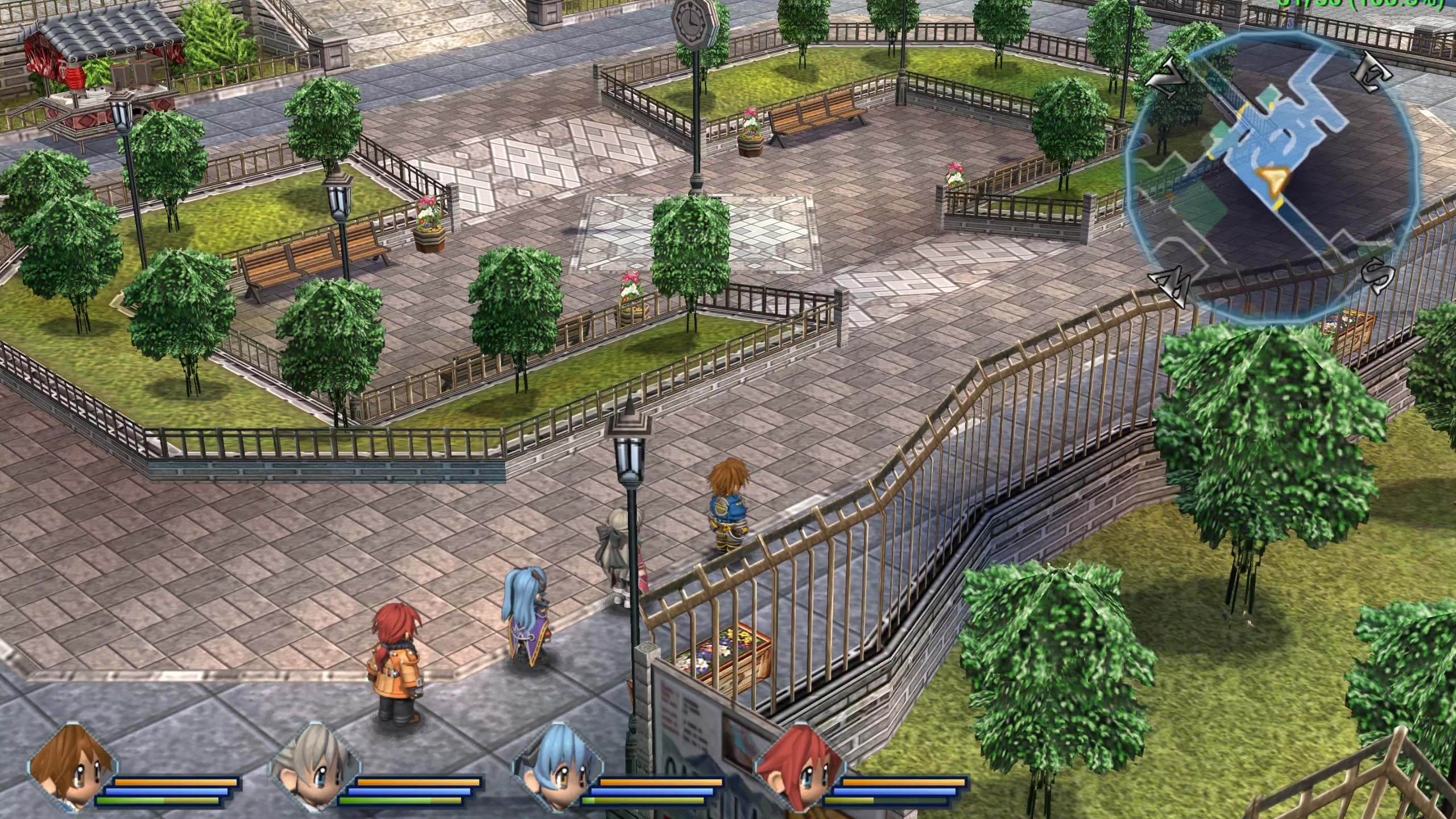 安卓端使用PPSSPP模拟器,设置2倍速游玩PSP版《零之轨迹》(高清...