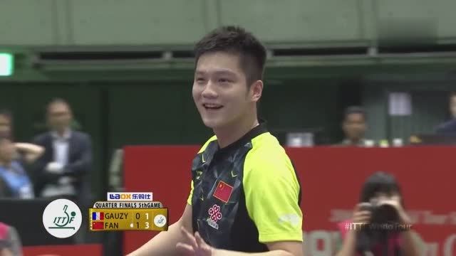 小胖樊振东神救球视频,对手也露出了迷之微笑!