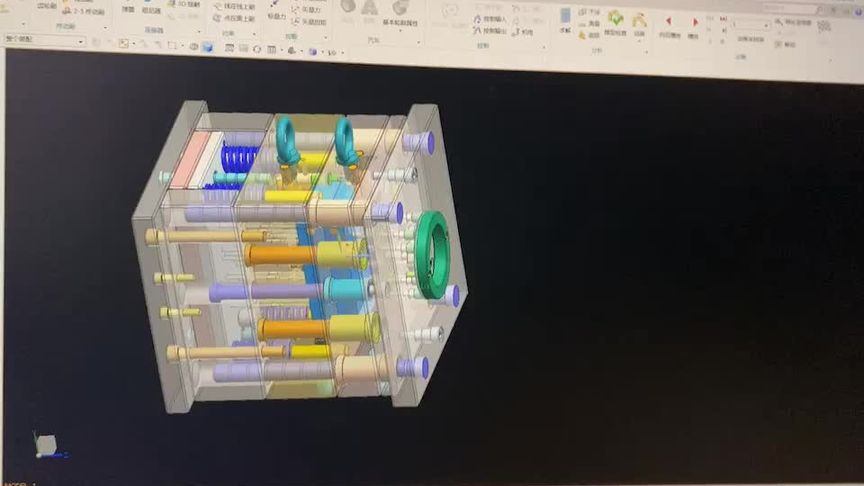 #三维建模 #模具制造 #模具 #3d设计 #模具加工