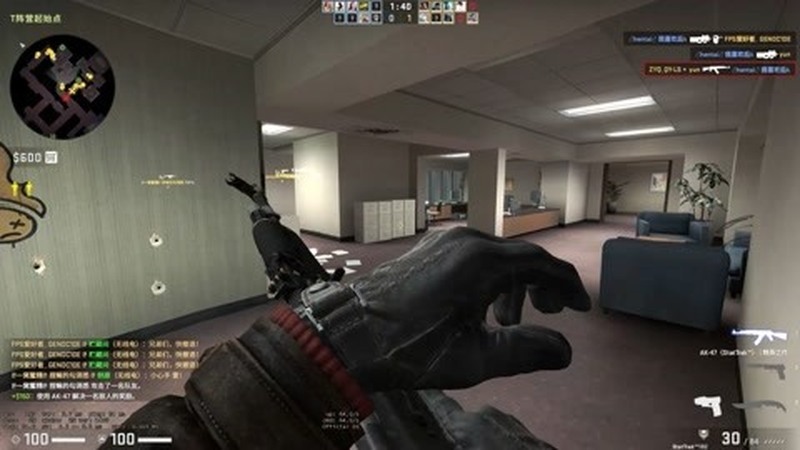 CSGO,休闲模式前门无情的收割机器