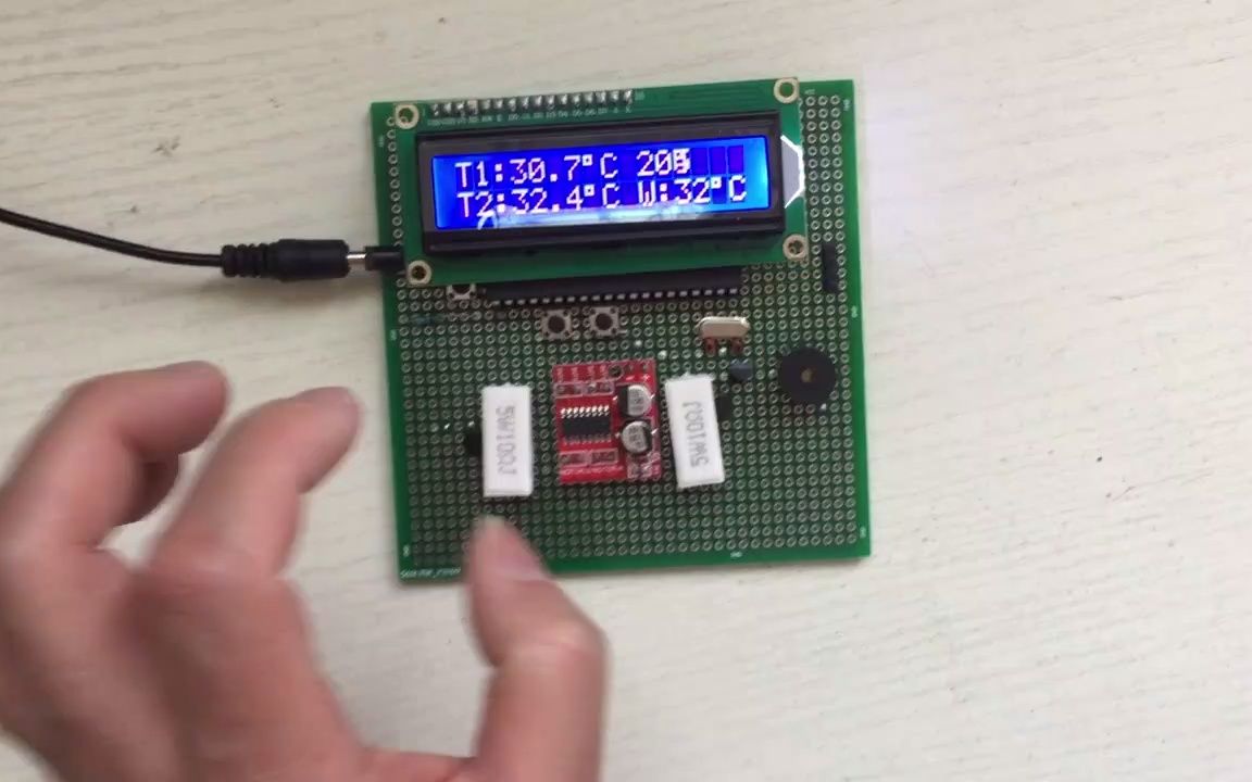基于MCS51微控制器的PID温度控制系统设计 代做STM32/arduino/...