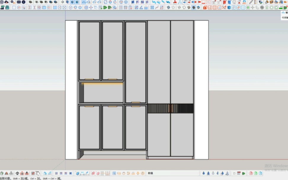 sumu模兔云动态组件库草图大师定制设计插件su建模神器