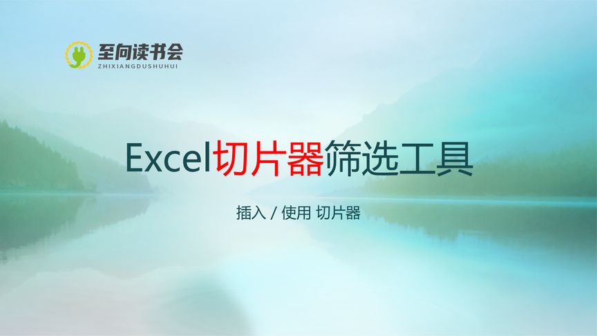 Excel简化版的筛选器:切片器,快速按单个或多个分类进行筛选