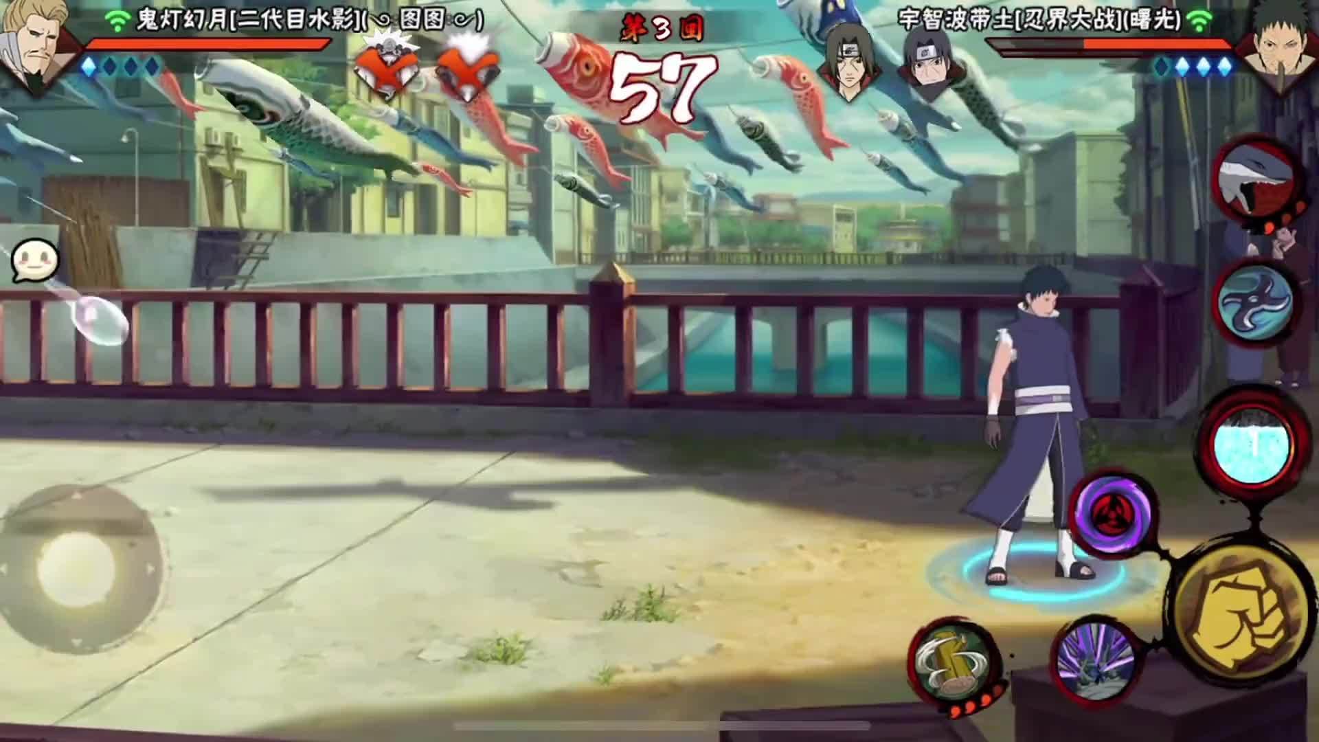 手机天花和模拟器地板的木生哪个带土更丝滑呢#火影忍者手游