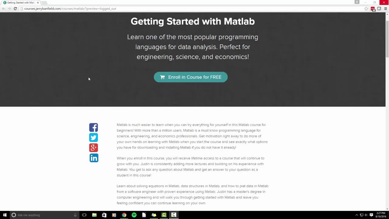 《The Complete Matlab Course- Beginner to Advanced!》从入门到...