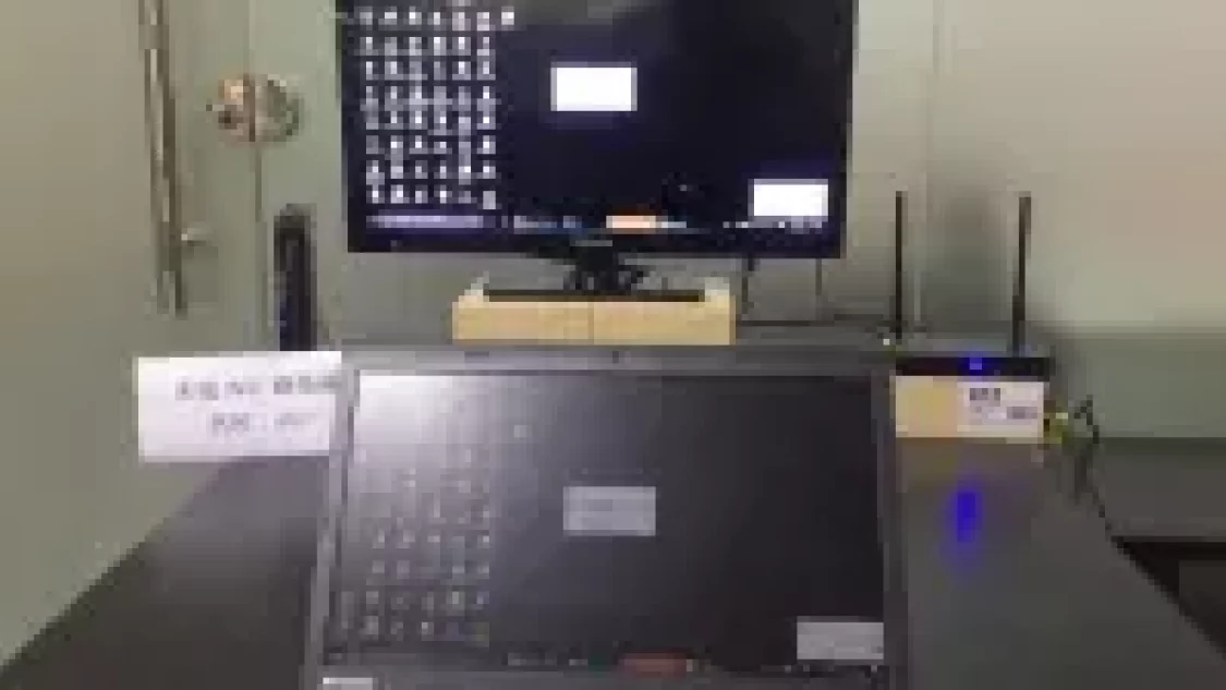 电脑连接wifi通过蓝莓派同屏器投屏