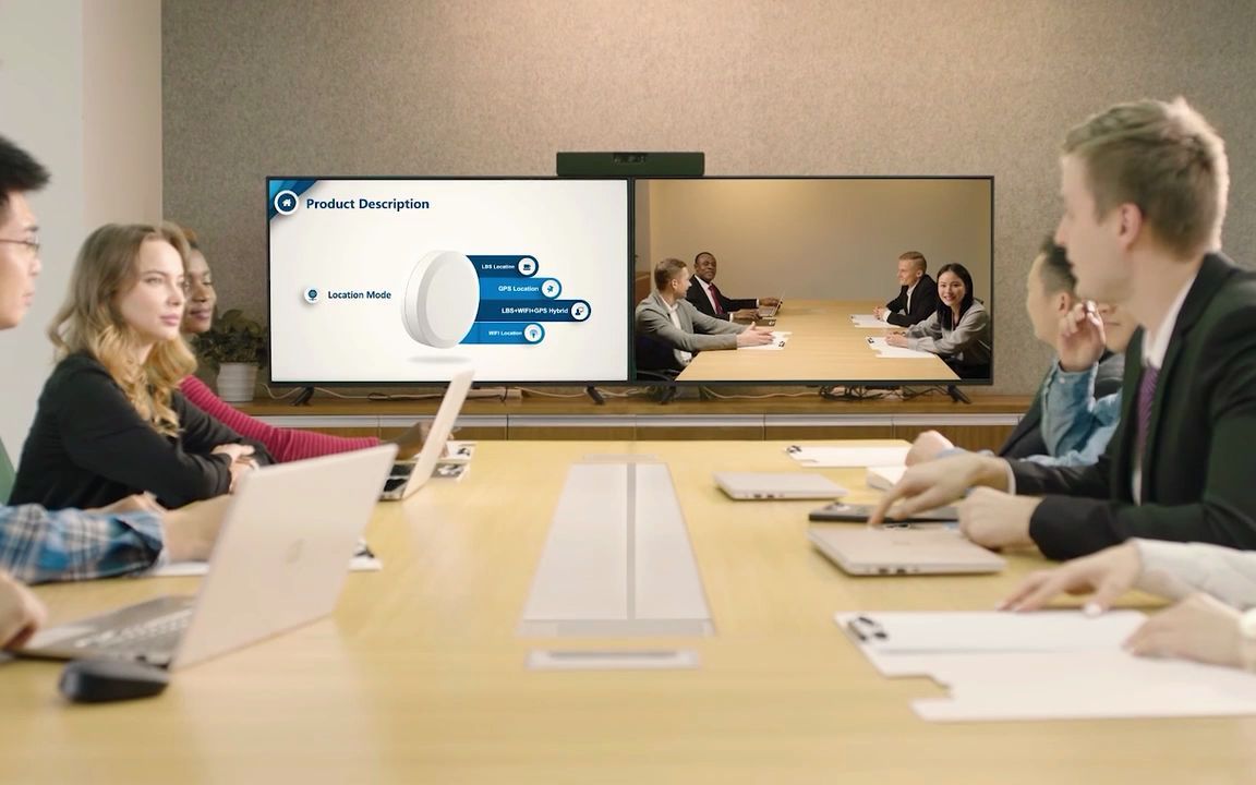 奈伍双摄视频会议设备 自带操作系统