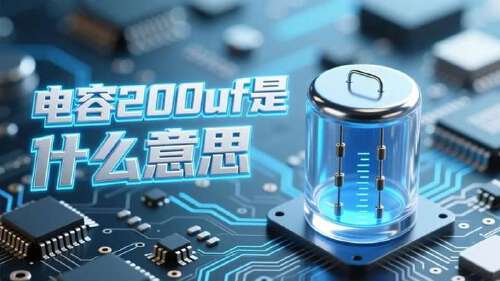 电容200uf到底多大?1分钟带你搞懂电容单位秘密