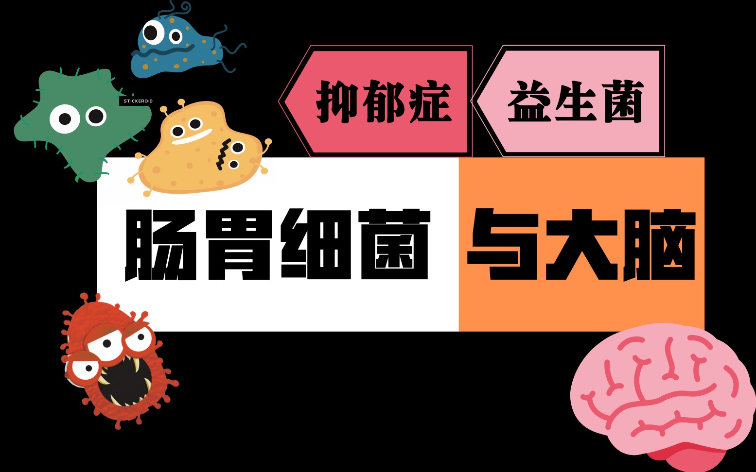 干货科普 | 大脑与肠胃细菌 | 益生菌、粪便移植治疗抑郁症、自闭症?肠...