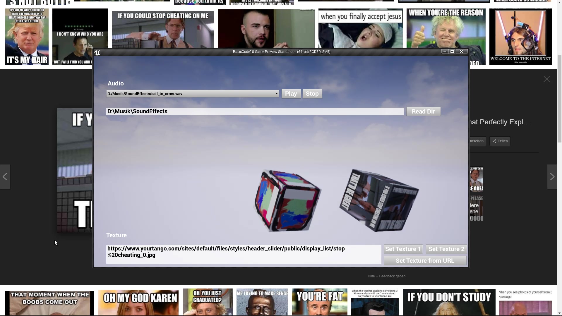 【资源插件库】UE4 实时导入声音文件和图像文件