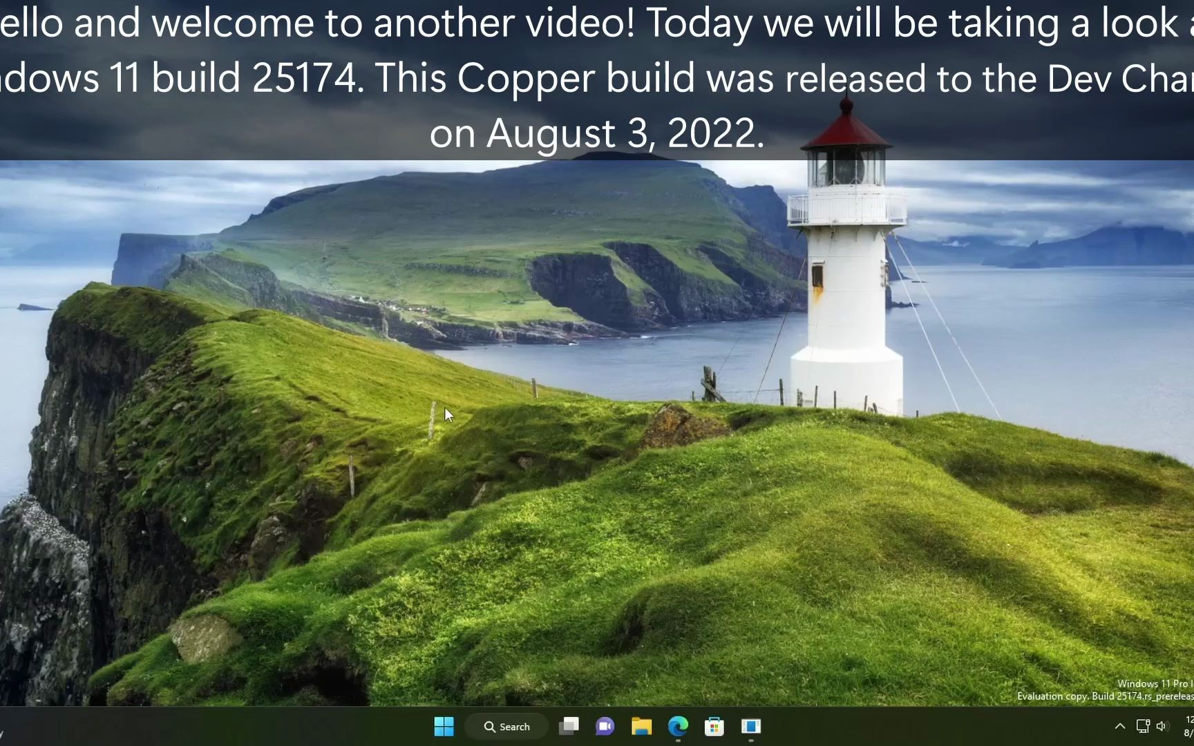 Windows 11预览体验成员内部版本 25174 中的新增功能