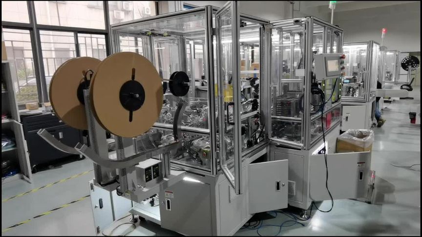 专业非标自动化设备,设备调试试跑中。#自动化设备 #非标自动化