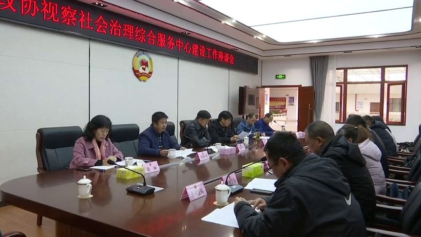 市政协视察我市社会治理综合服务中心建设工作